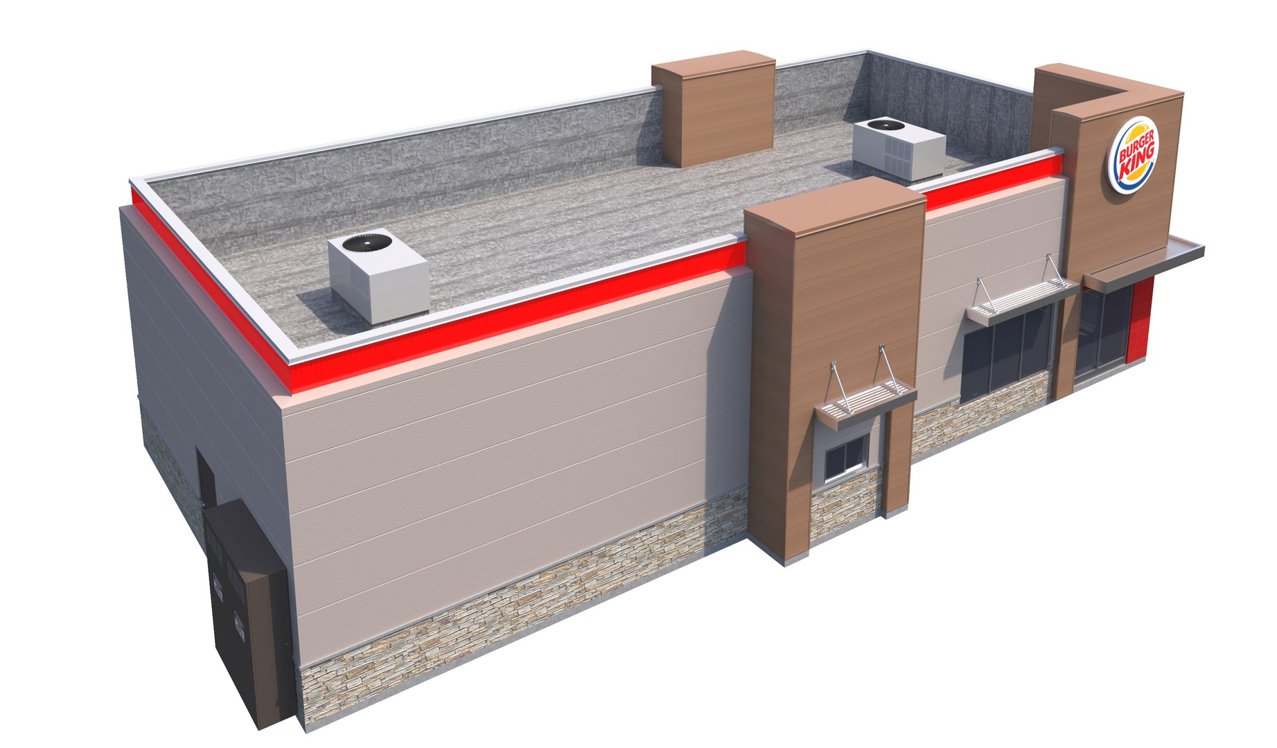 Burger King 3D Model - TurboSquid 1295118