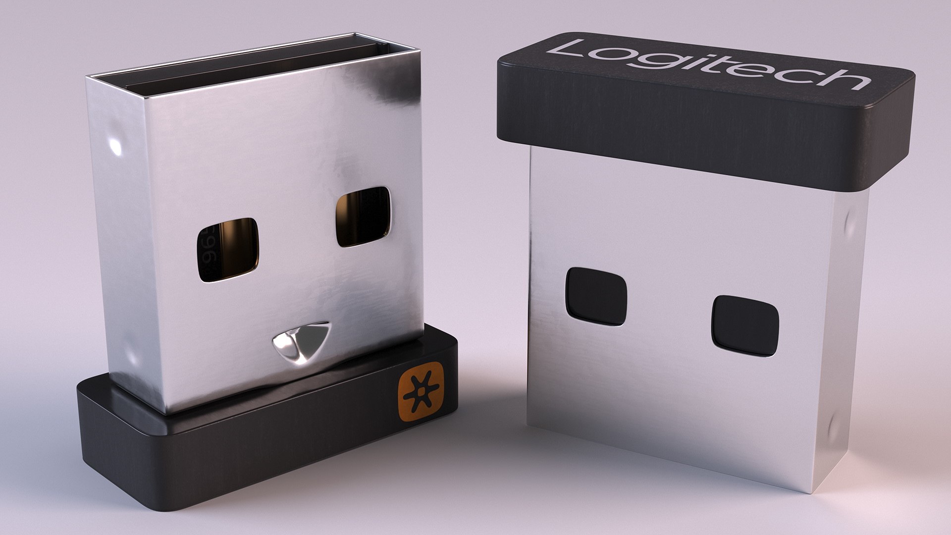 3D Bluetooth Dongle Logitech Model - TurboSquid 2031789