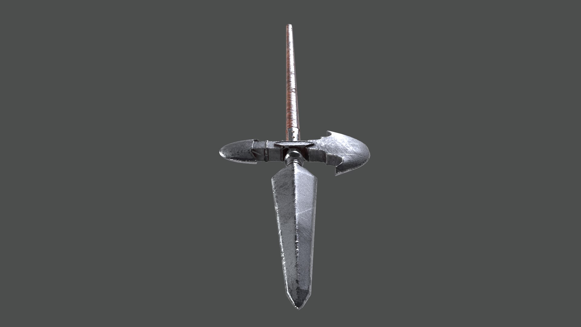 Halberd 3D model - TurboSquid 2096042
