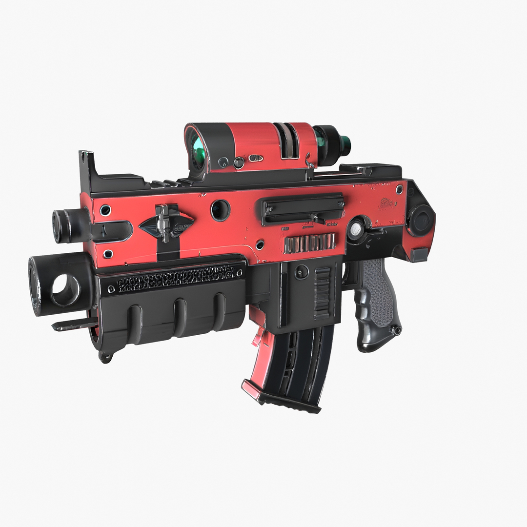 Bolter Gun 3D - TurboSquid 2337282