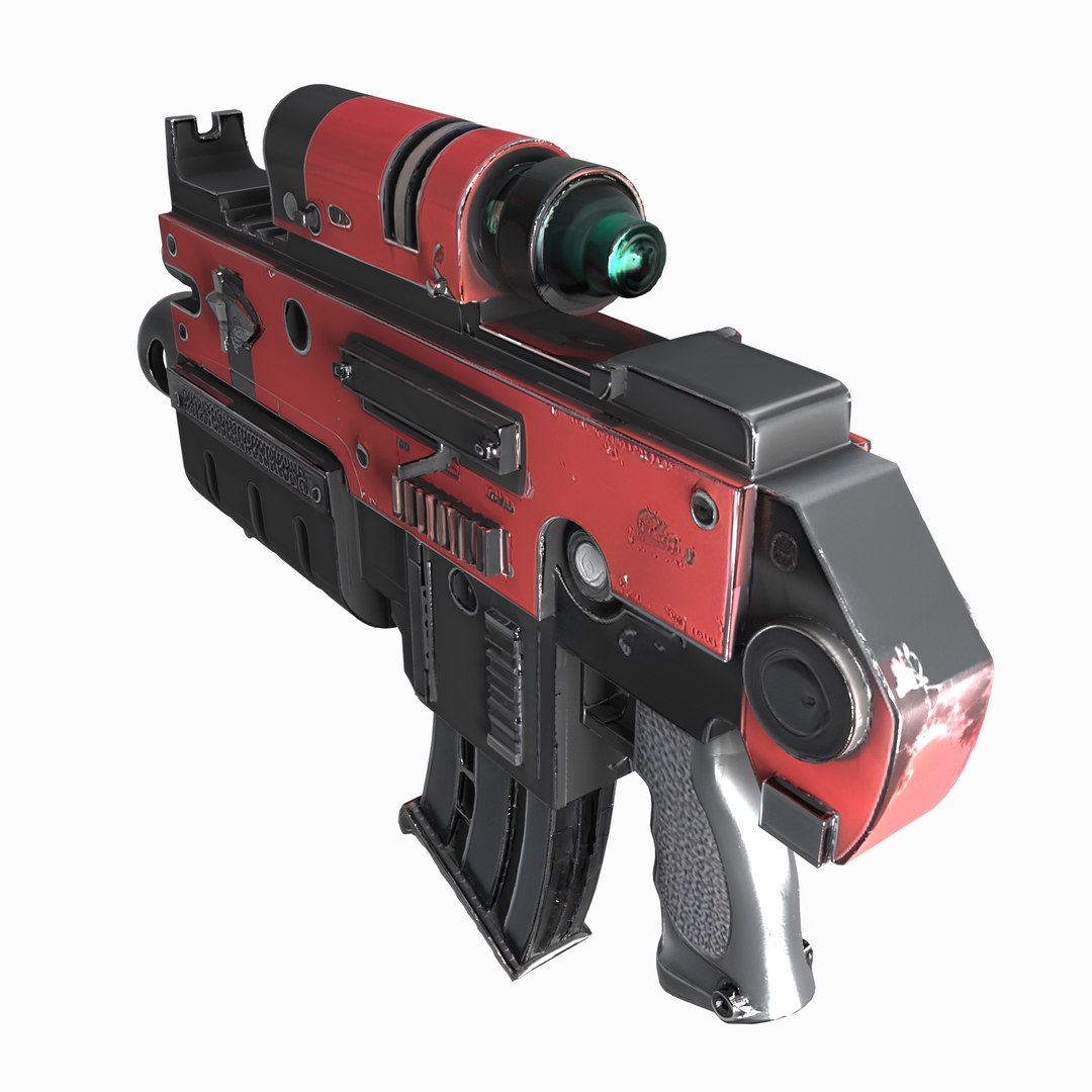 Bolter Gun 3D - TurboSquid 2337282