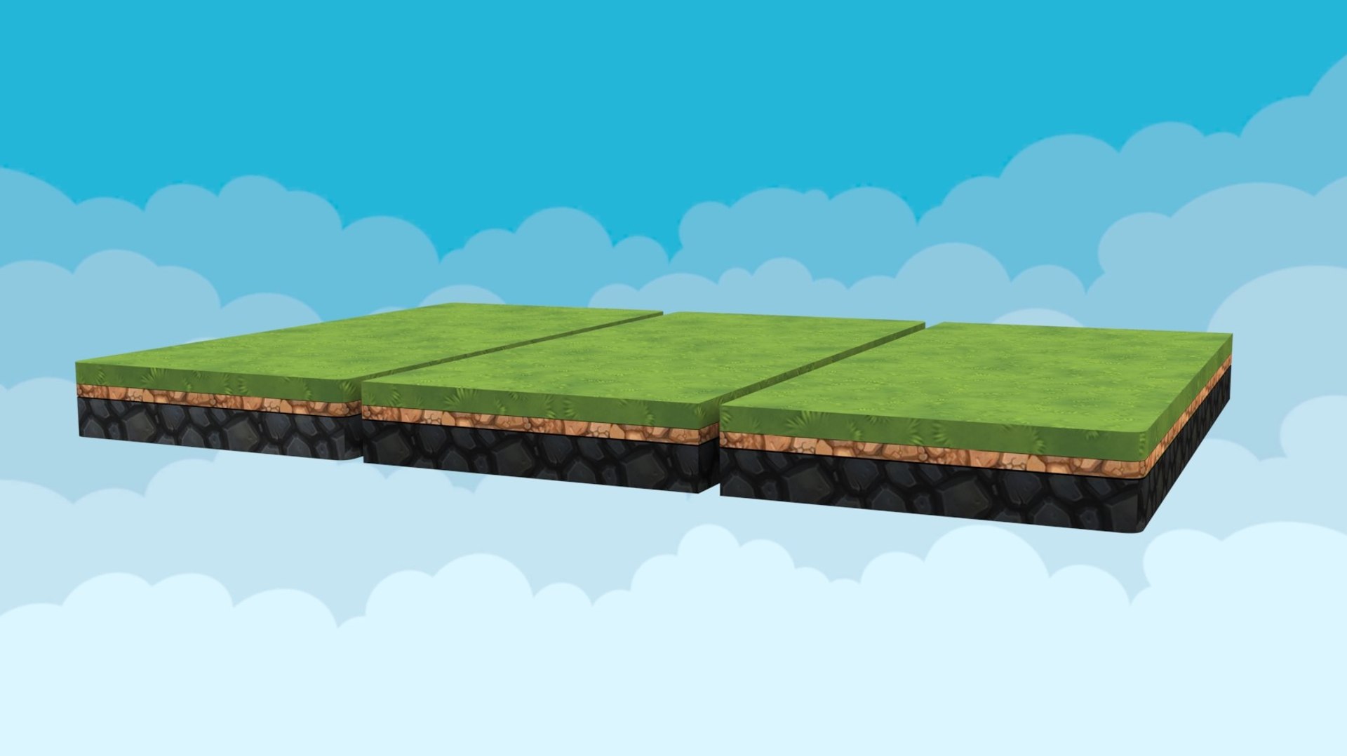 Stylized Modular Platform Pack 3D - TurboSquid 1150073