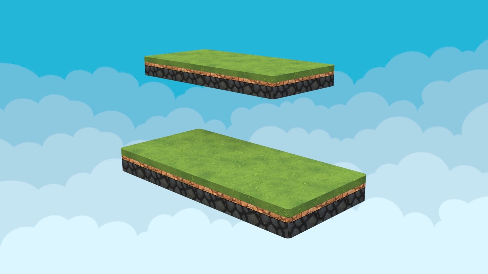 Stylized Modular Platform Pack 3D - TurboSquid 1150073