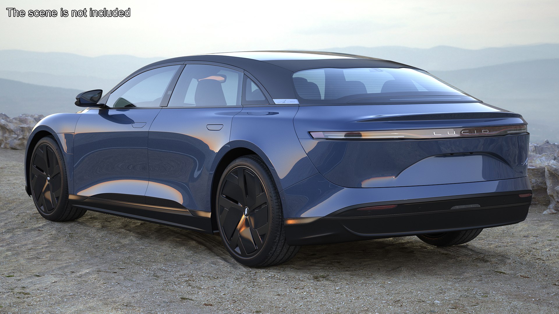 Lucid Air Electric Luxury Sedan Sapphire 3D model - TurboSquid 2045437
