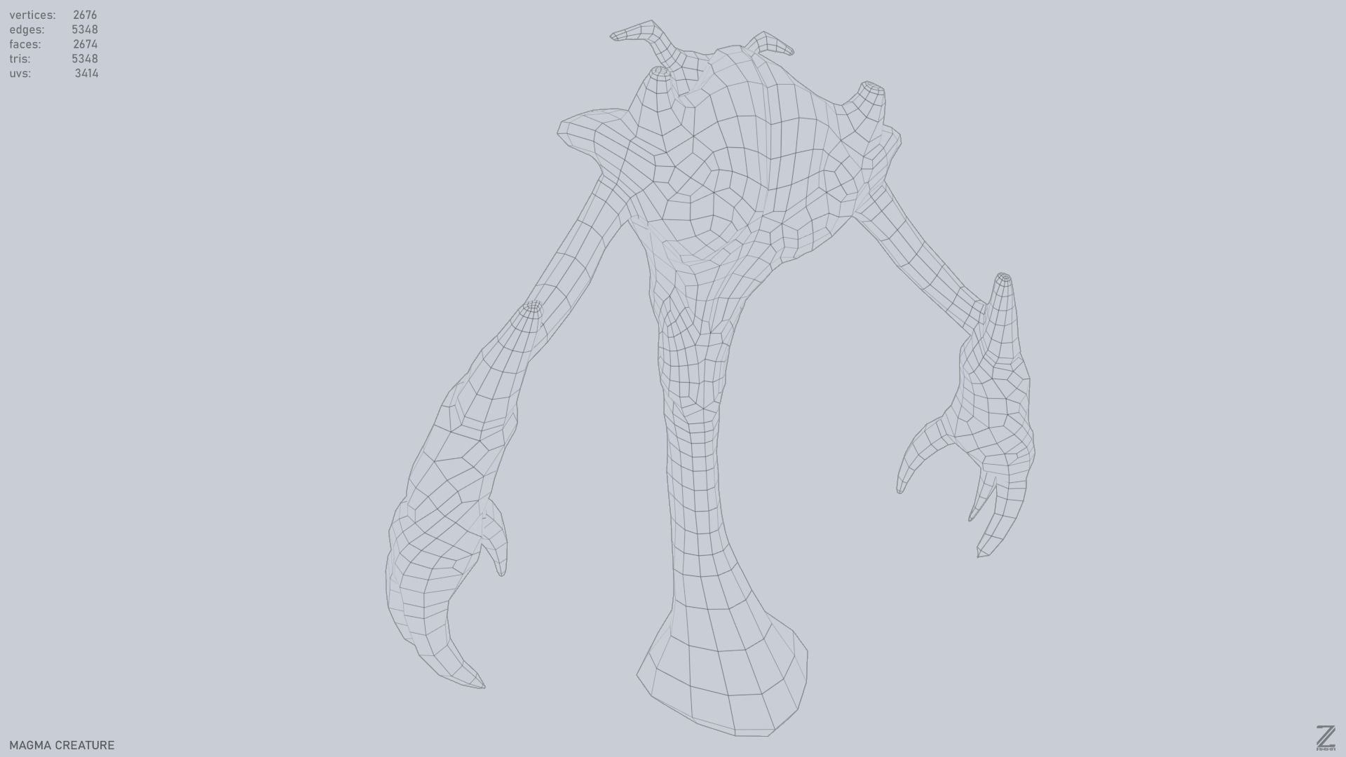 Magma Creature Collection 3D - TurboSquid 2234850