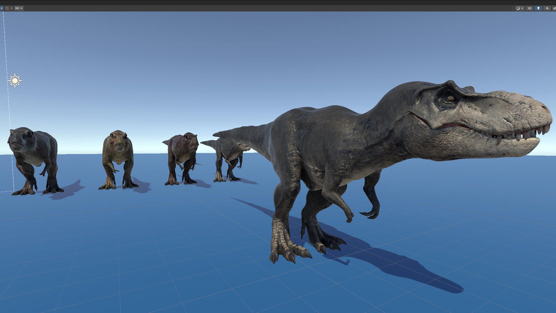 Tyrannosaurus Rex Stan Unity - FBX 3D Model - TurboSquid 2200444