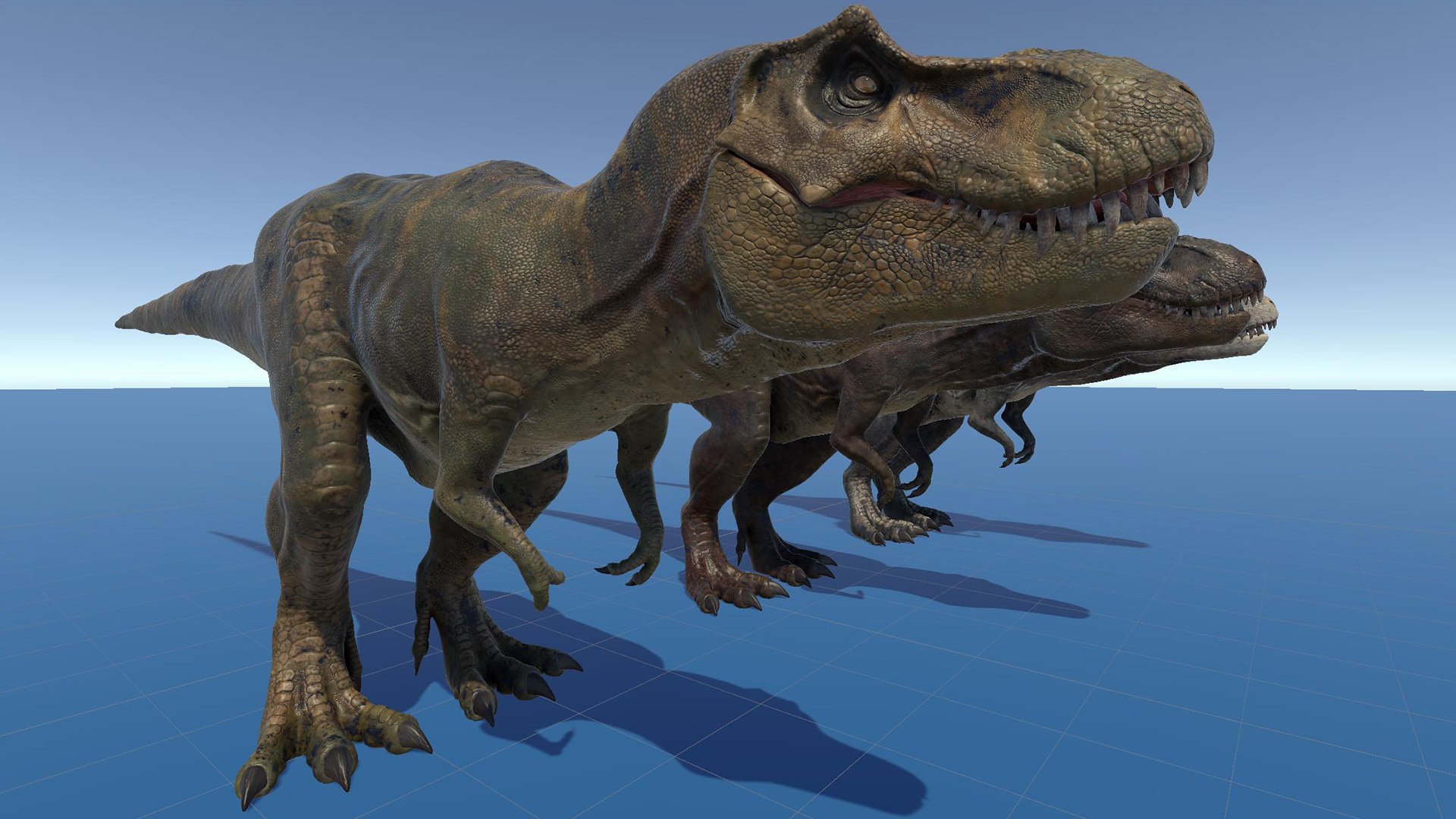 Tyrannosaurus Rex Stan Unity - FBX 3D Model - TurboSquid 2200444