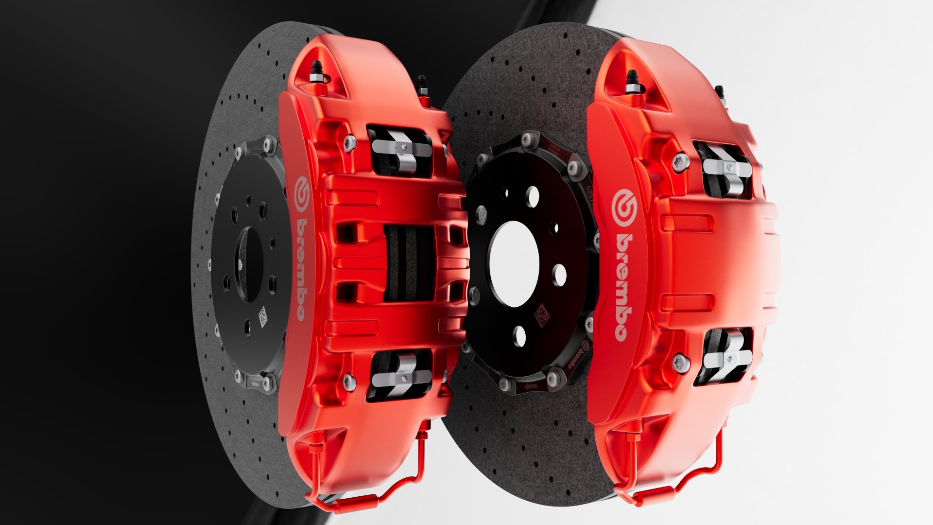 3D Model BRAKES CARBON CERAMIC - TurboSquid 2075950