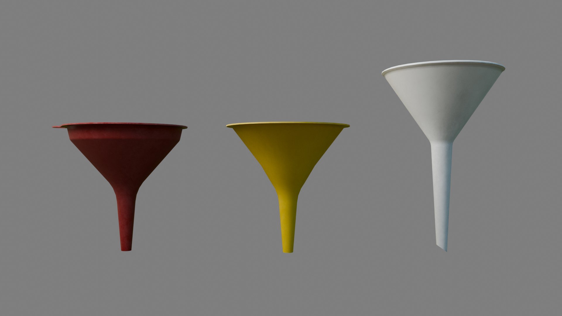 Funnels 3D Model - TurboSquid 2348089
