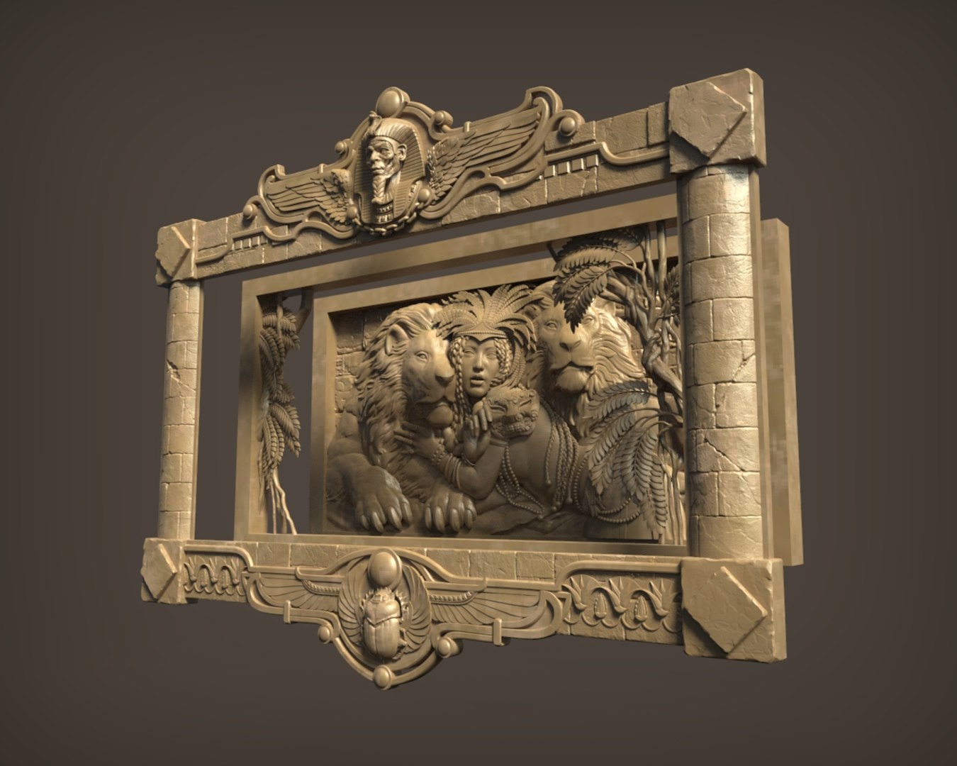 3D Cnc Print Trees Model - TurboSquid 1285906