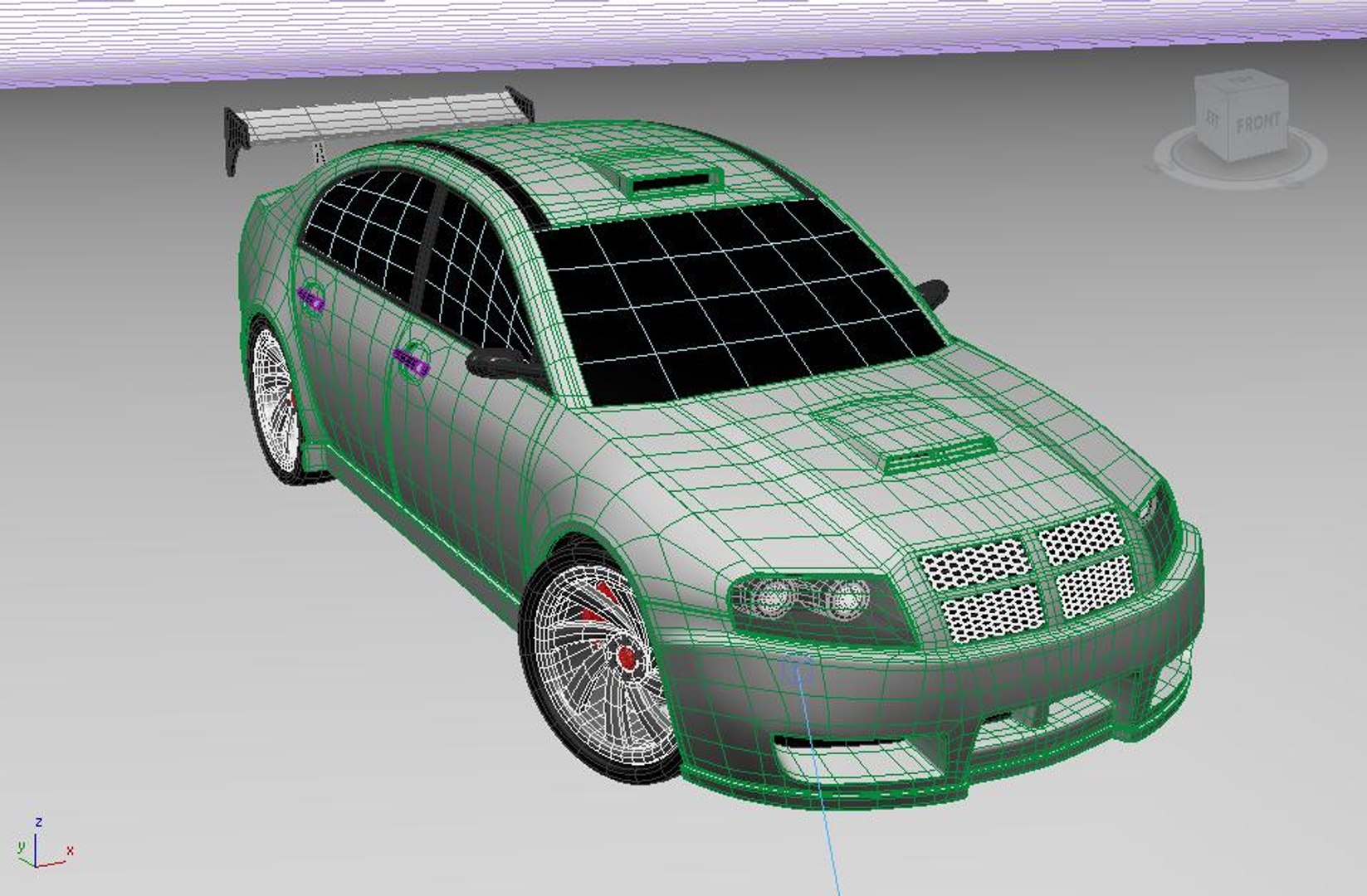 3d Car Skoda Superb