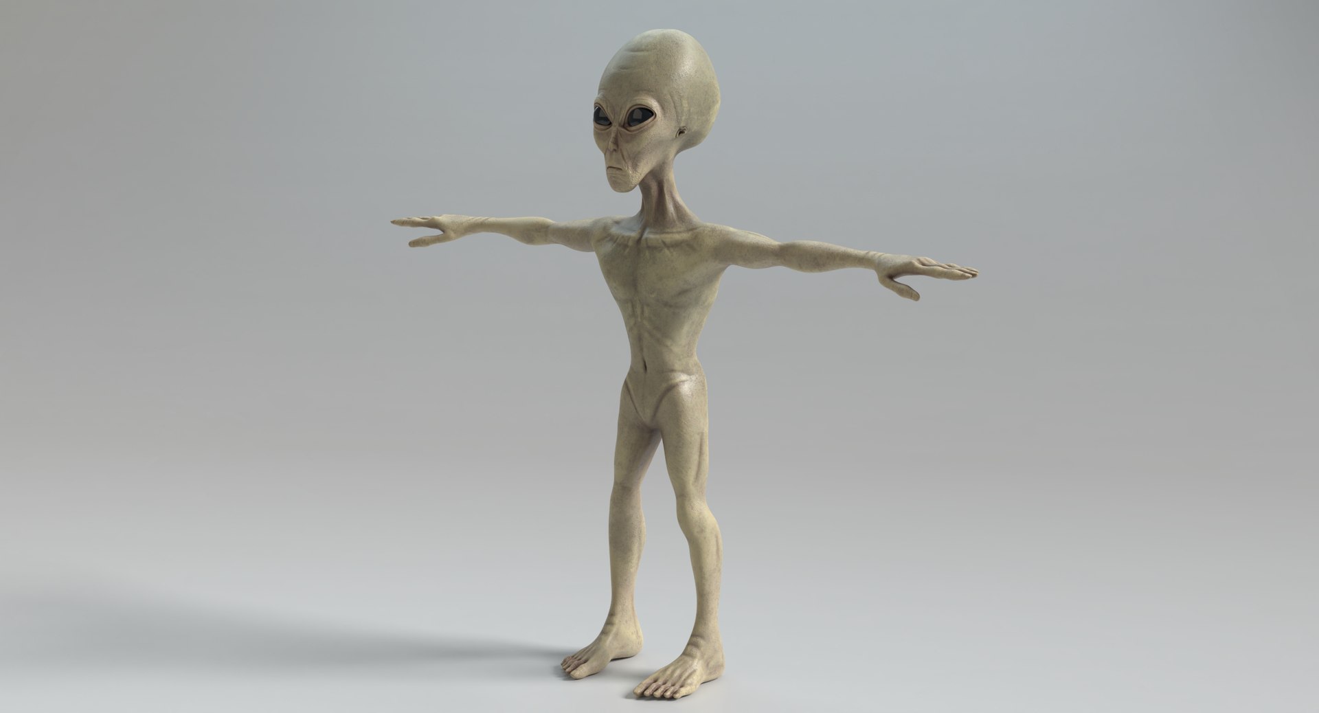 3D rigged alien animation - TurboSquid 1332682