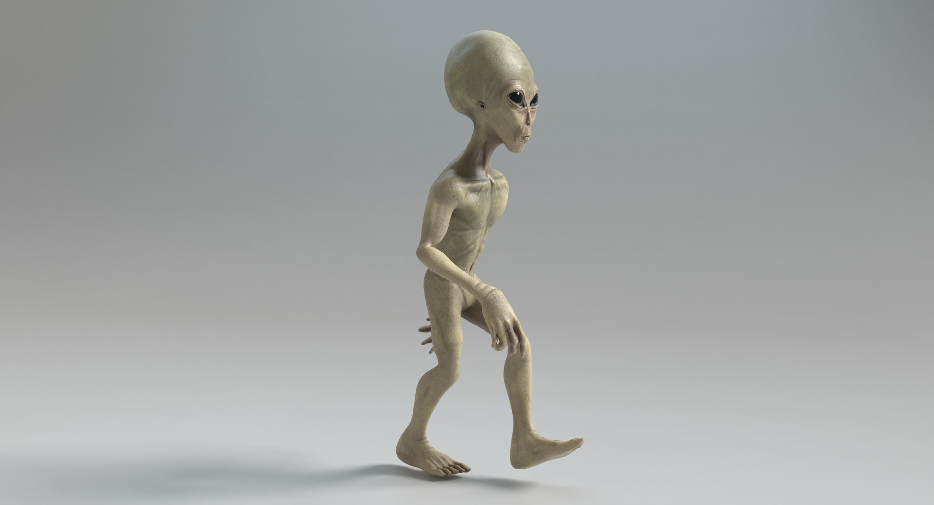 3D rigged alien animation - TurboSquid 1332682