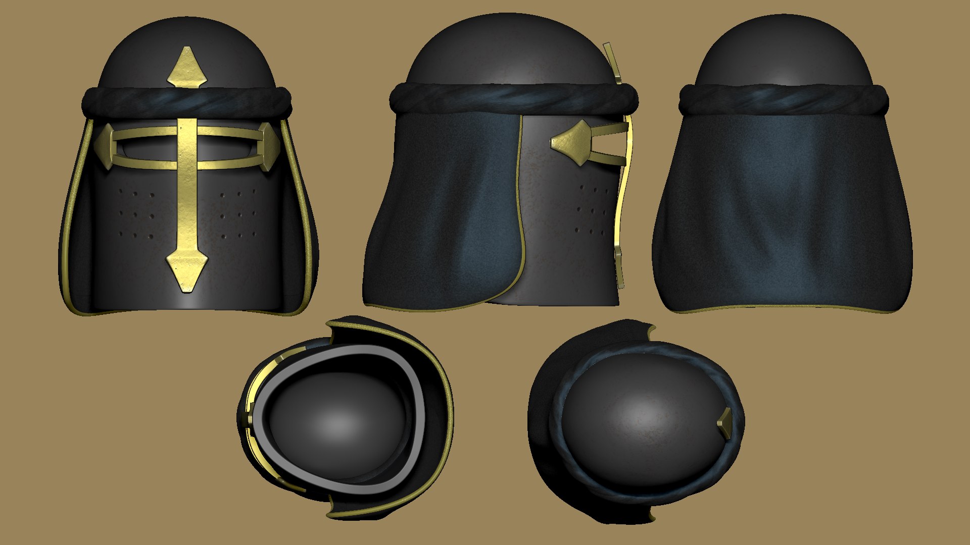 Skin Medieval Model - TurboSquid 1681476