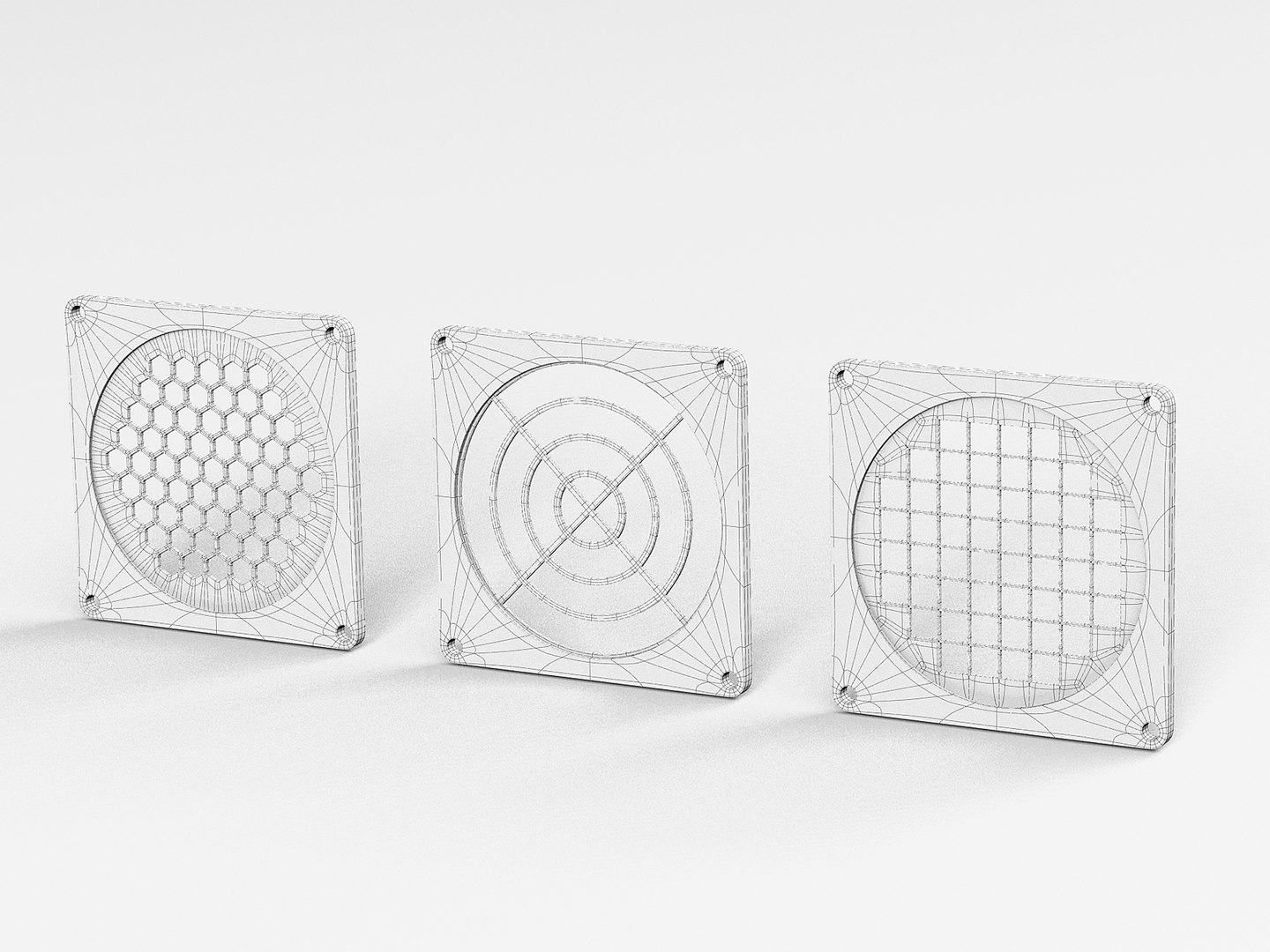 Protective Plastic Mesh 3D Model - TurboSquid 2215512