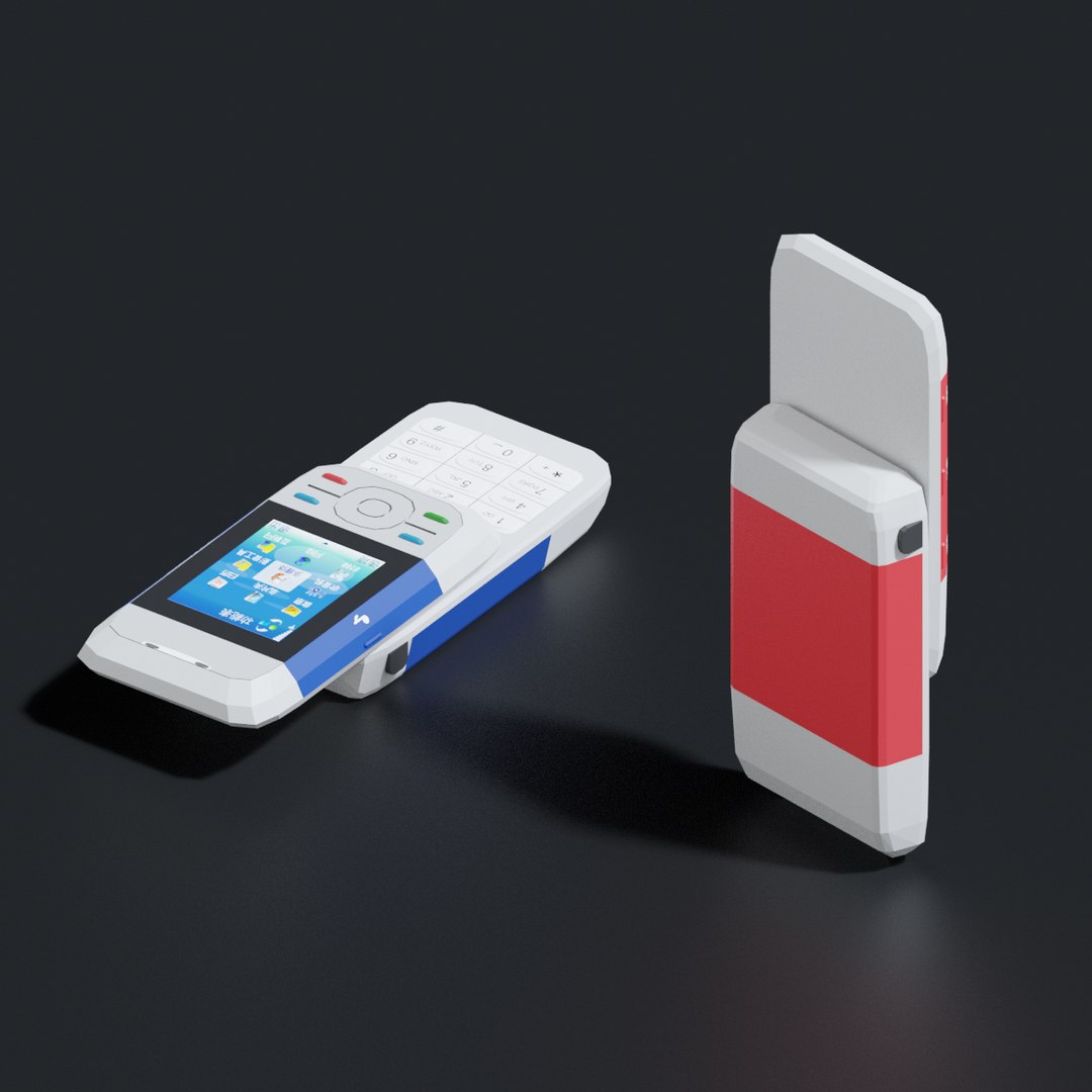 3D Nokia 5200 5300 Mobile Phone - TurboSquid 1554285