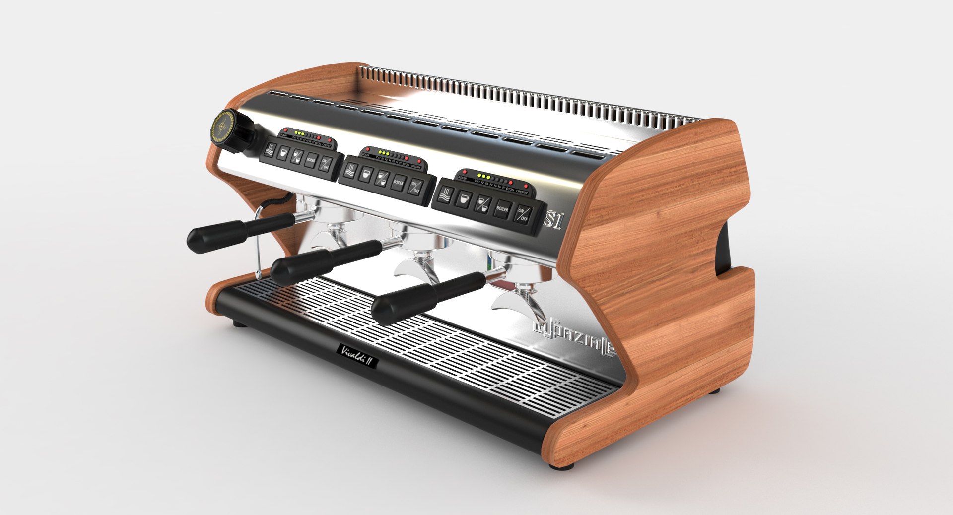 S1 Vivaldi Ii Portafilter 3D - TurboSquid 1261508