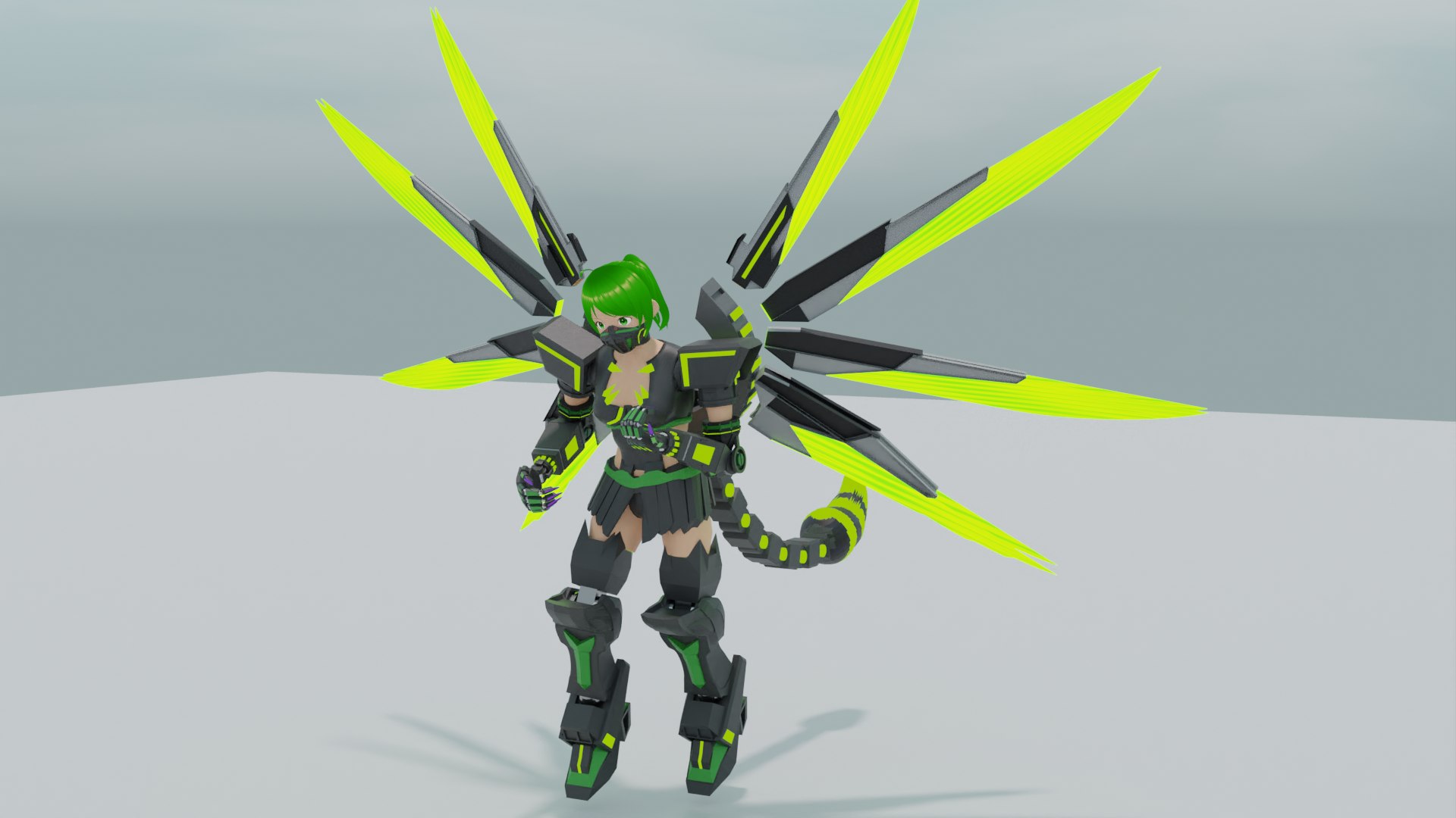 3D Fairy Mech Low Poly - TurboSquid 1953675