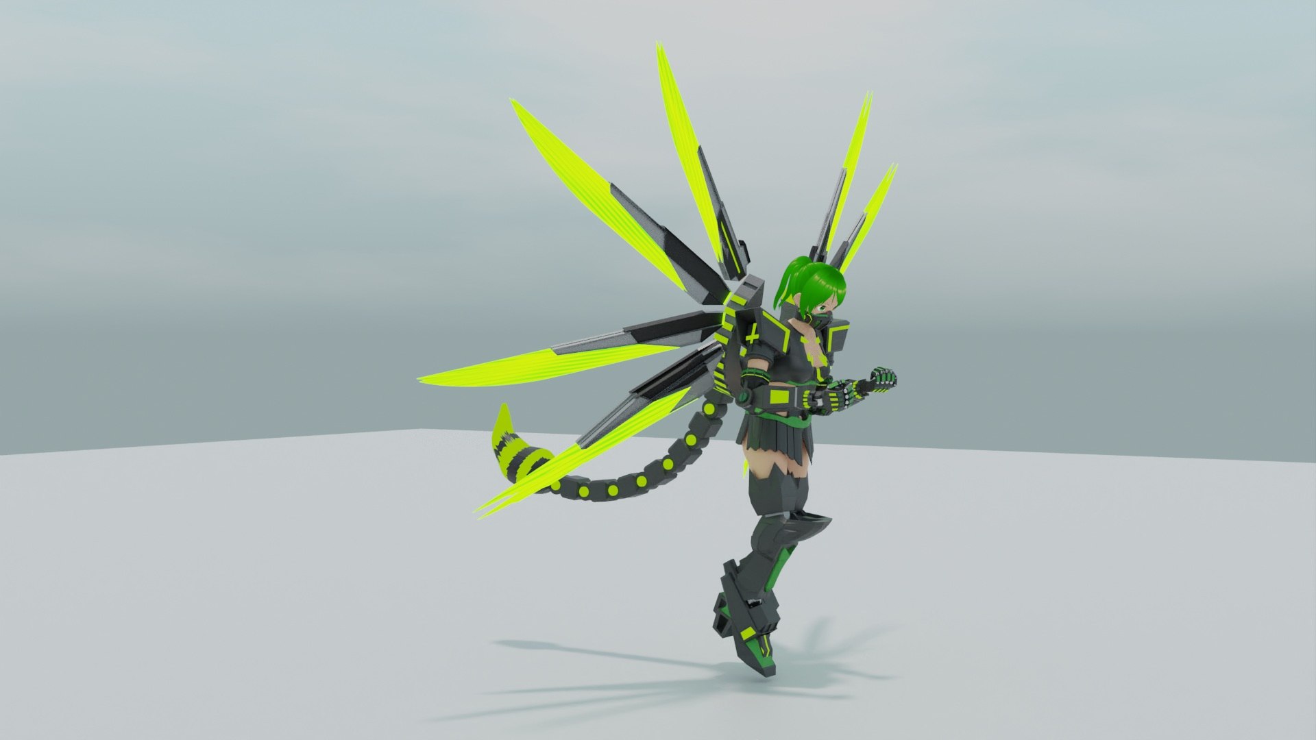 3D Fairy Mech Low Poly - TurboSquid 1953675