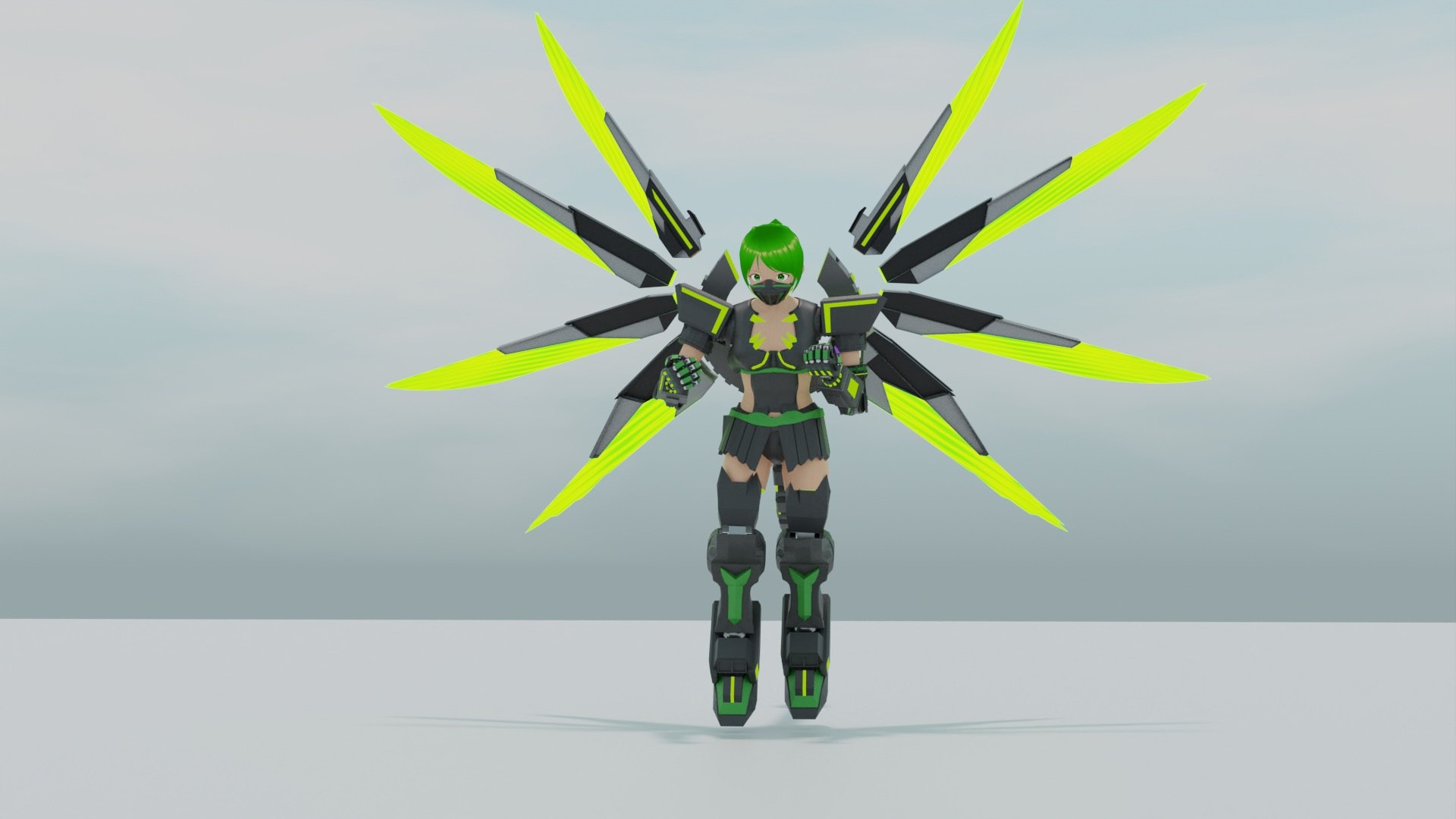 3D Fairy Mech Low Poly - TurboSquid 1953675