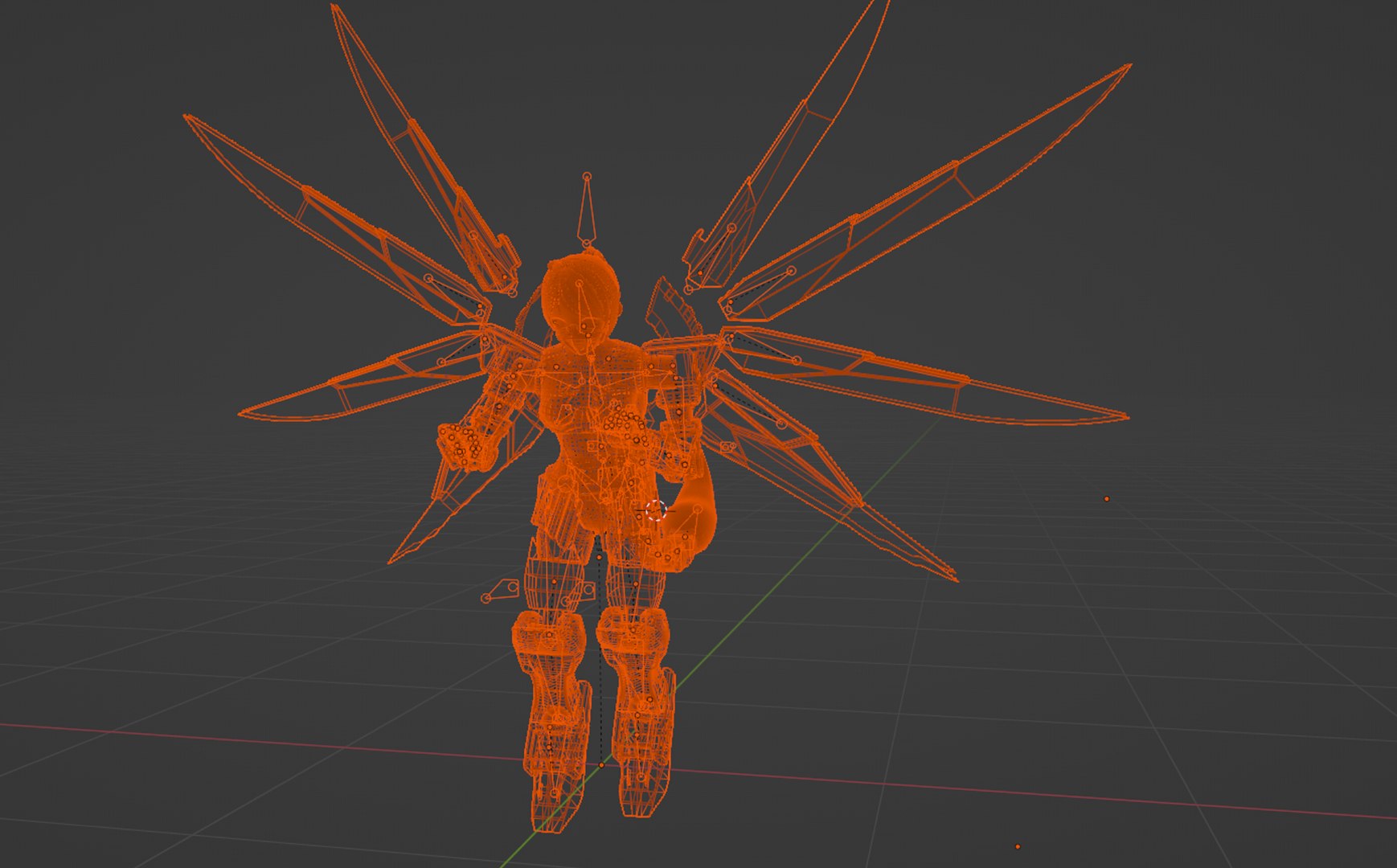 3D Fairy Mech Low Poly - TurboSquid 1953675
