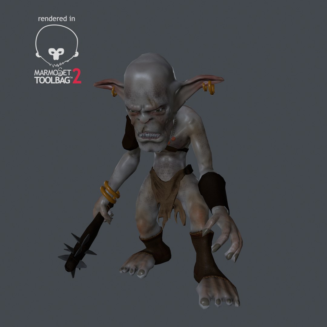 Goblin Robber 3d Model