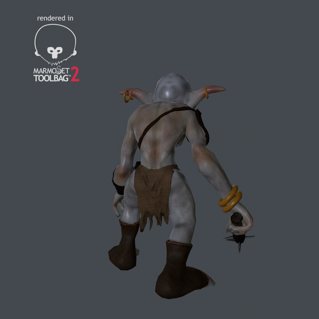 Goblin Robber 3d Model