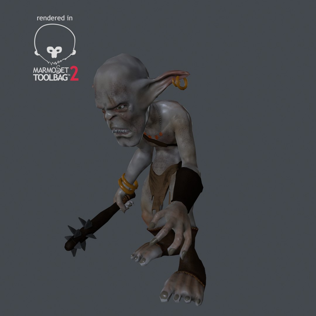 Goblin Robber 3d Model
