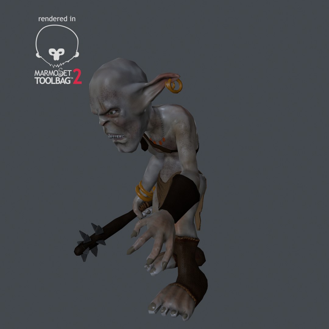 Goblin Robber 3d Model