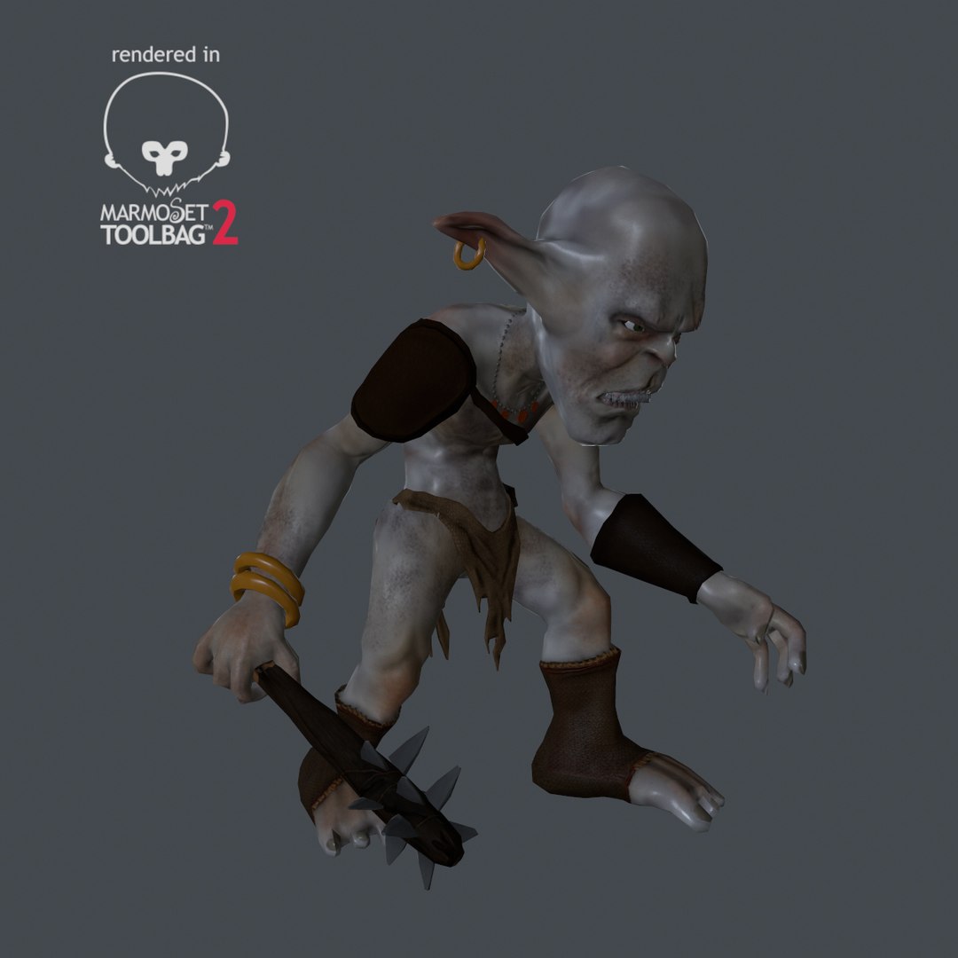 Goblin Robber 3d Model