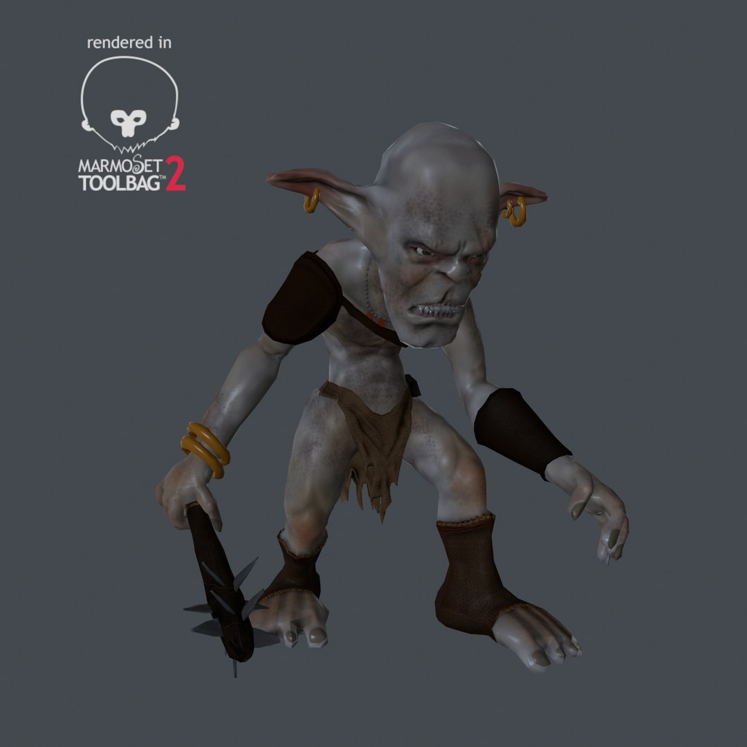 Goblin Robber 3d Model