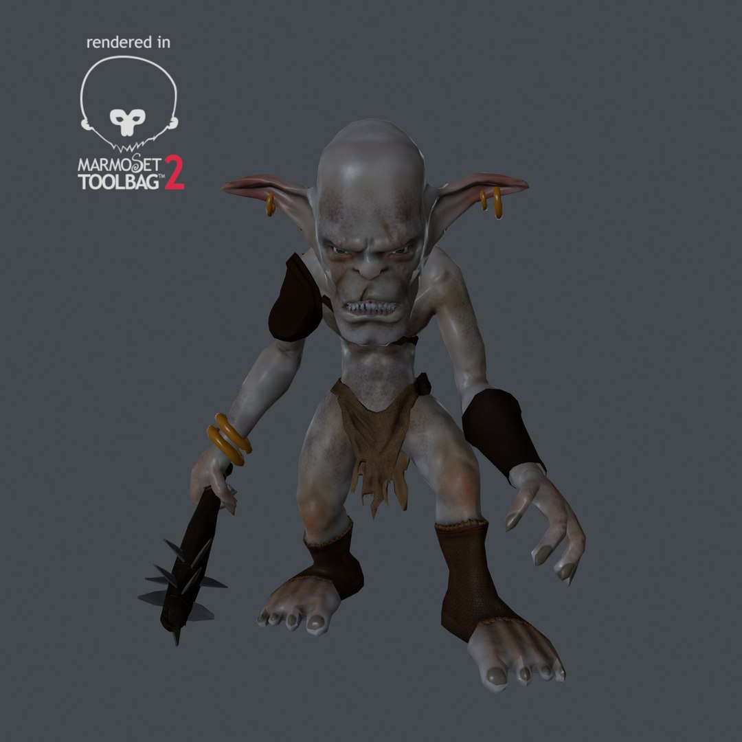 Goblin Robber 3d Model
