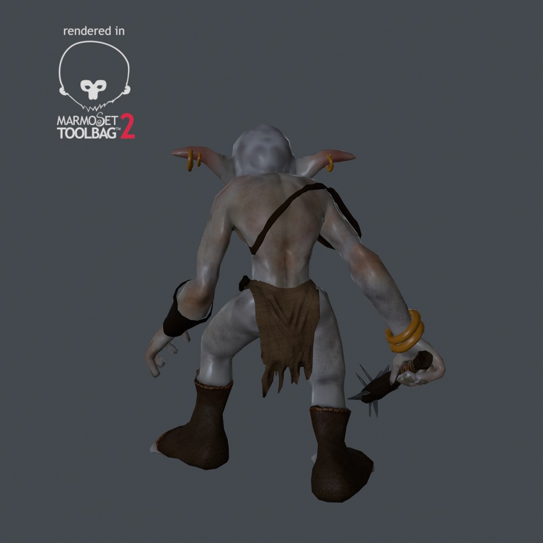 Goblin Robber 3d Model