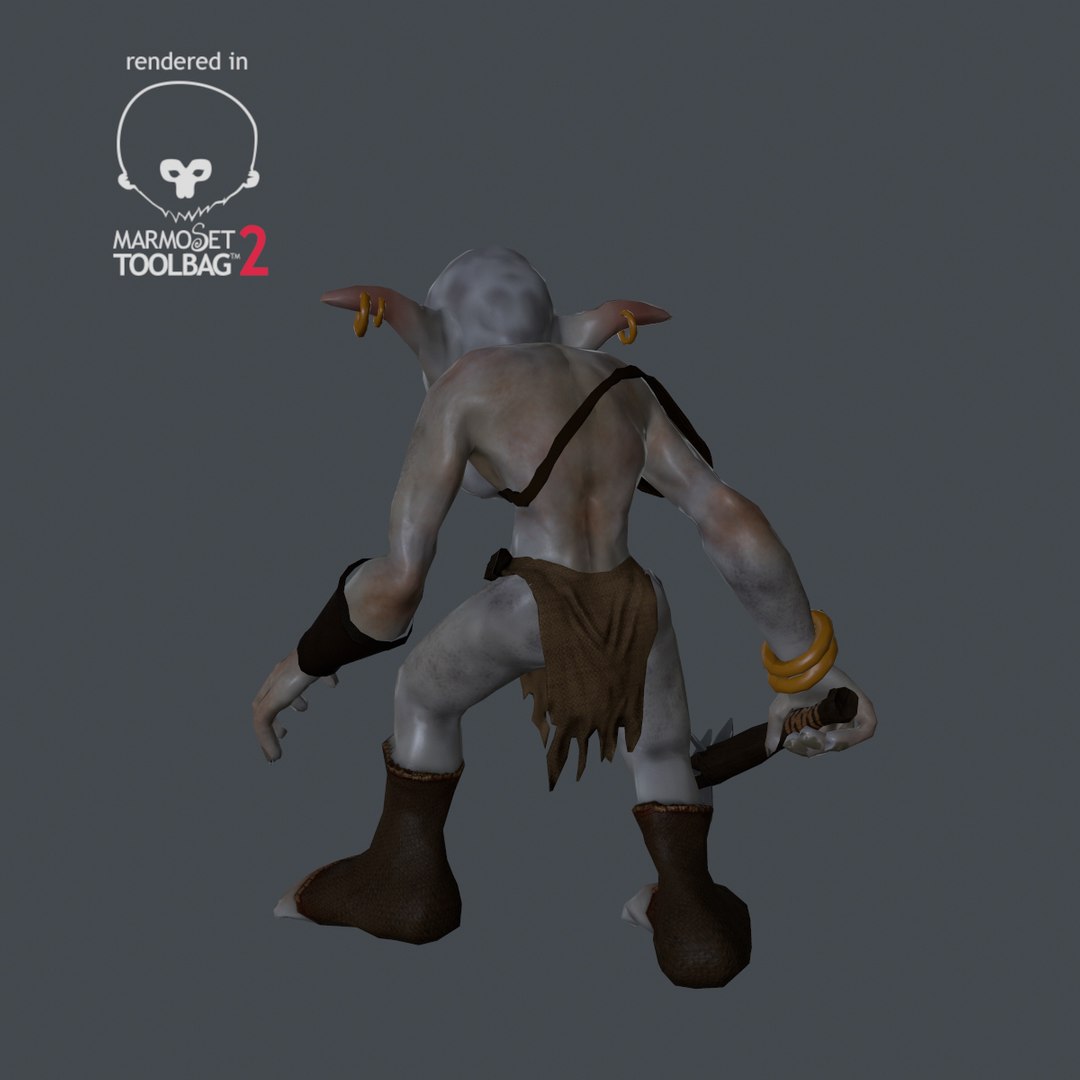 Goblin Robber 3d Model