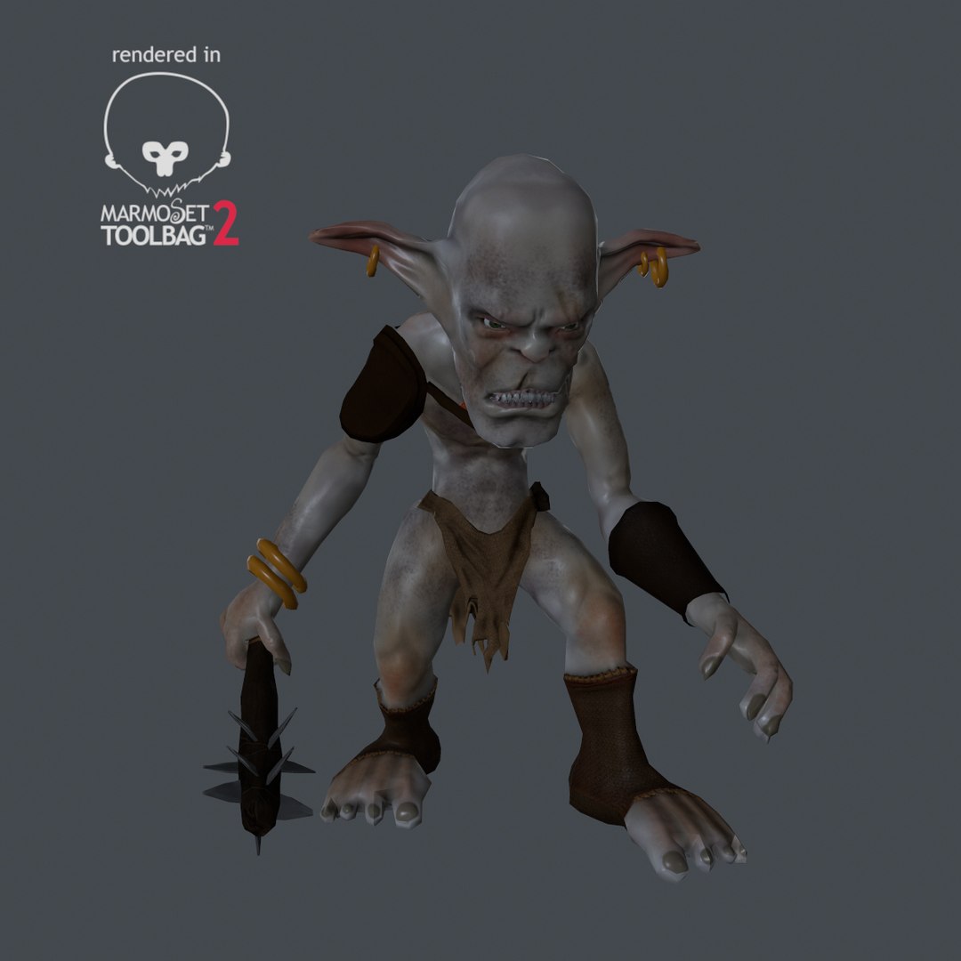Goblin Robber 3d Model