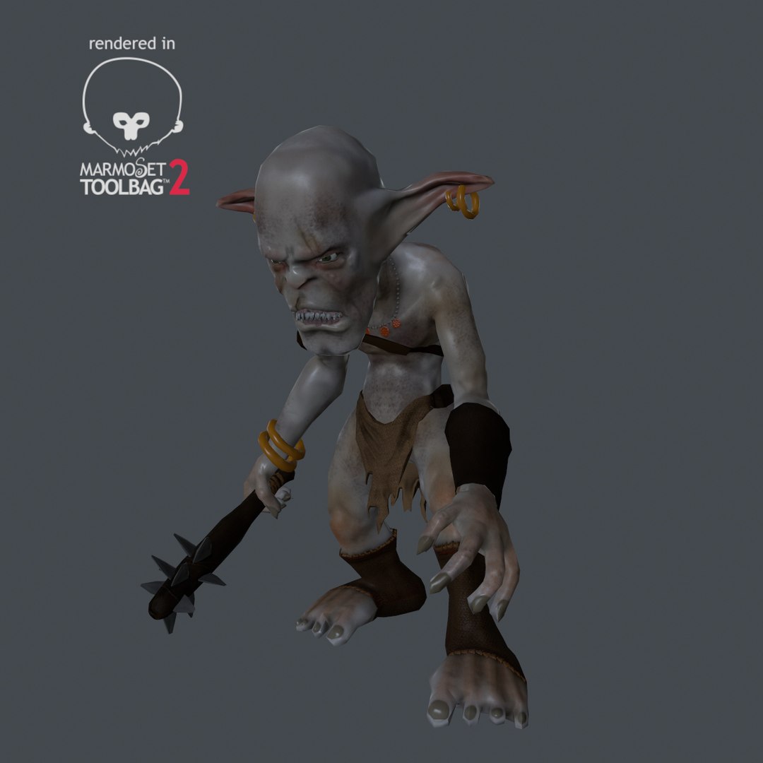 Goblin Robber 3d Model