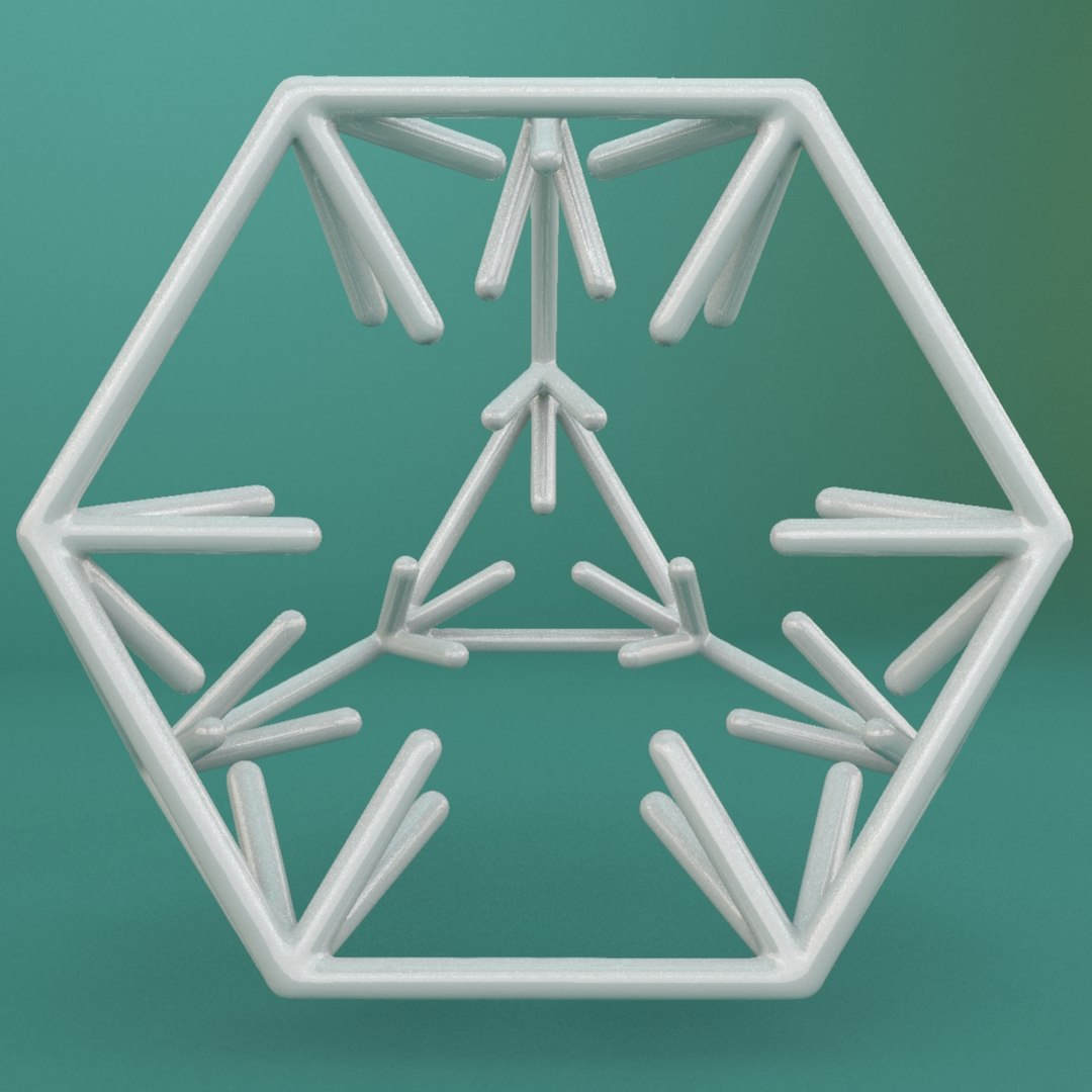 Geometric Shape 3d Model