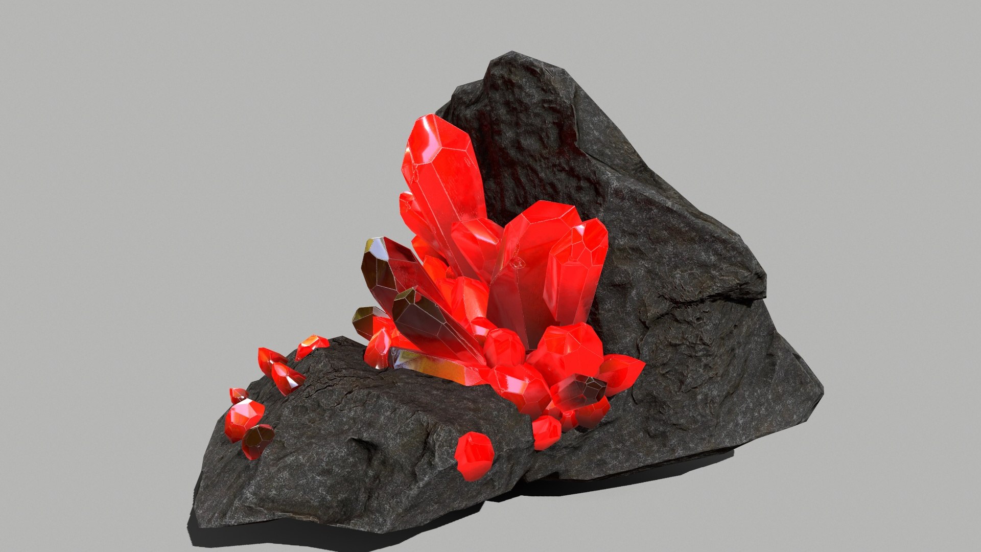 3D Model Crystal Set - TurboSquid 1589488