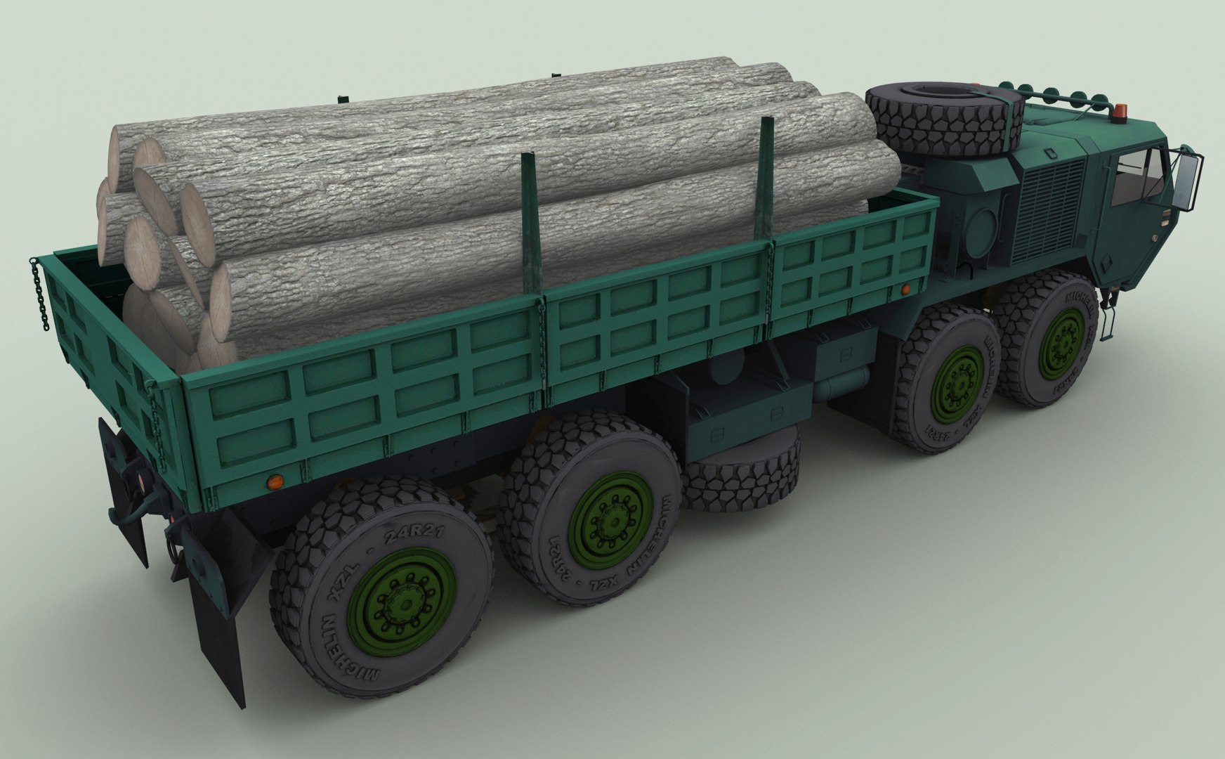 3d Hemtt A4 M985 Cargo Truck