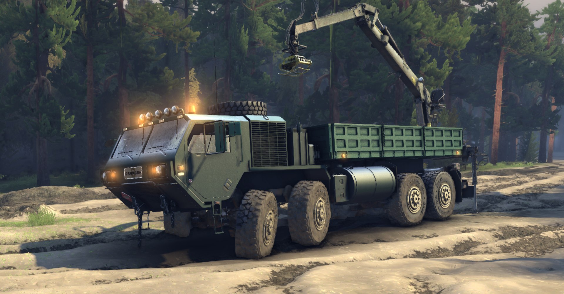 3d Hemtt A4 M985 Cargo Truck
