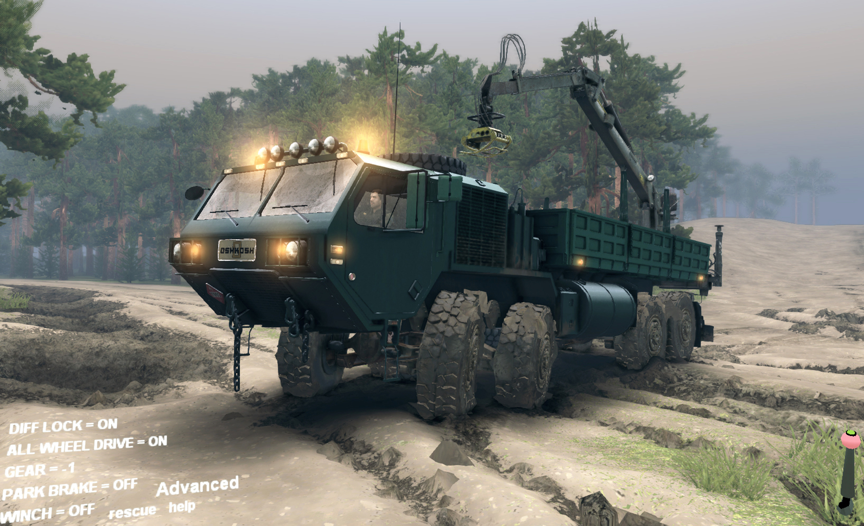 3d hemtt a4 m985 cargo truck