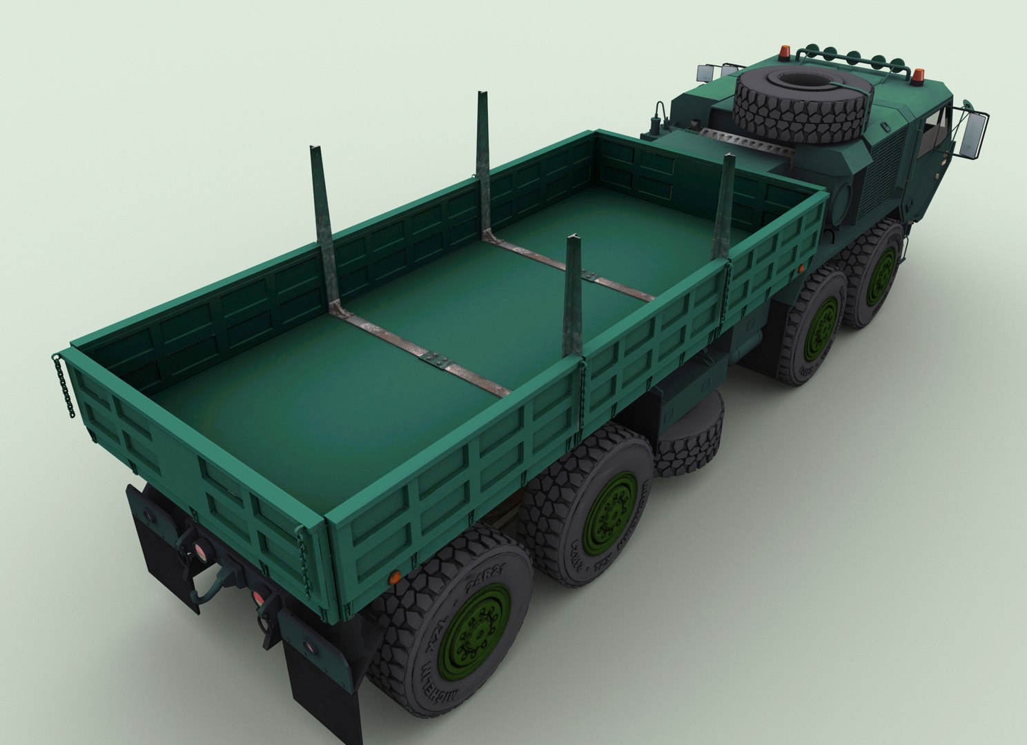 3d Hemtt A4 M985 Cargo Truck