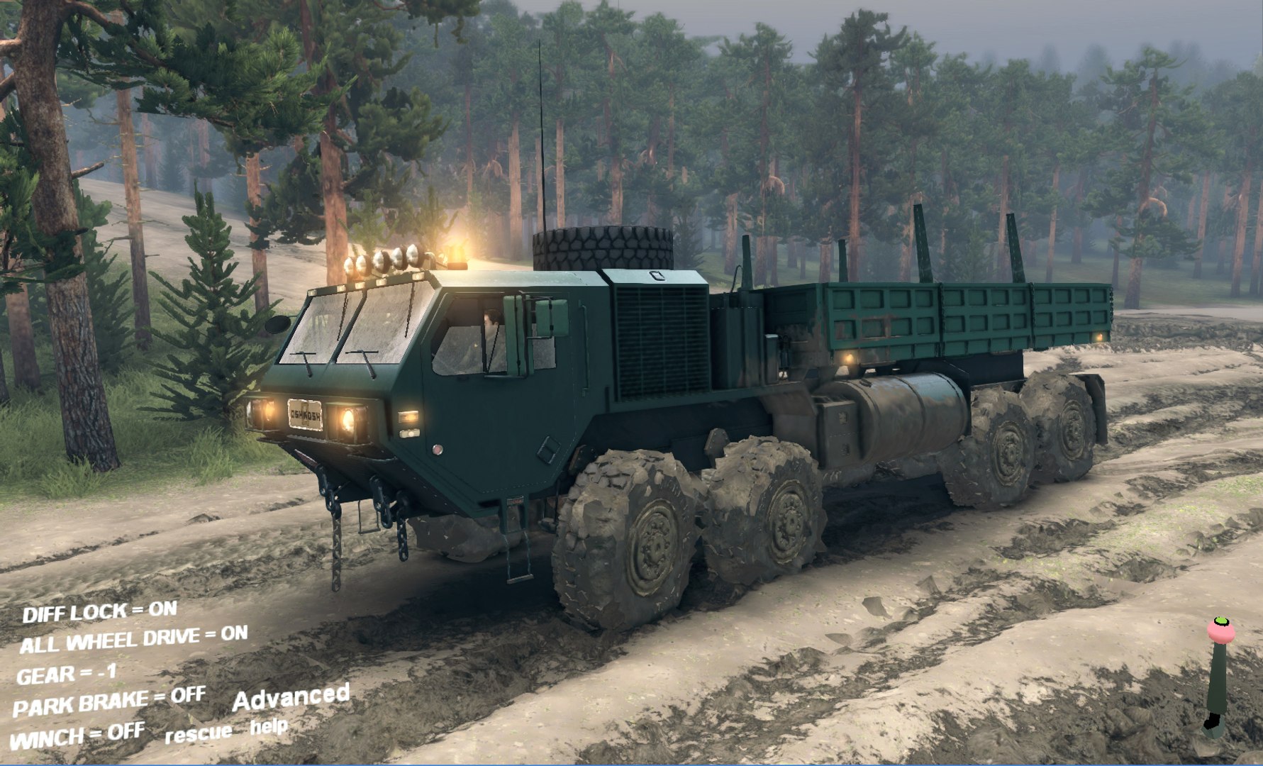 3d Hemtt A4 M985 Cargo Truck