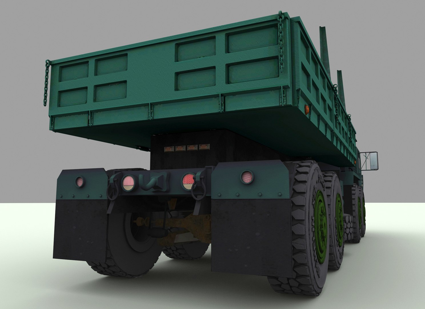 3d Hemtt A4 M985 Cargo Truck