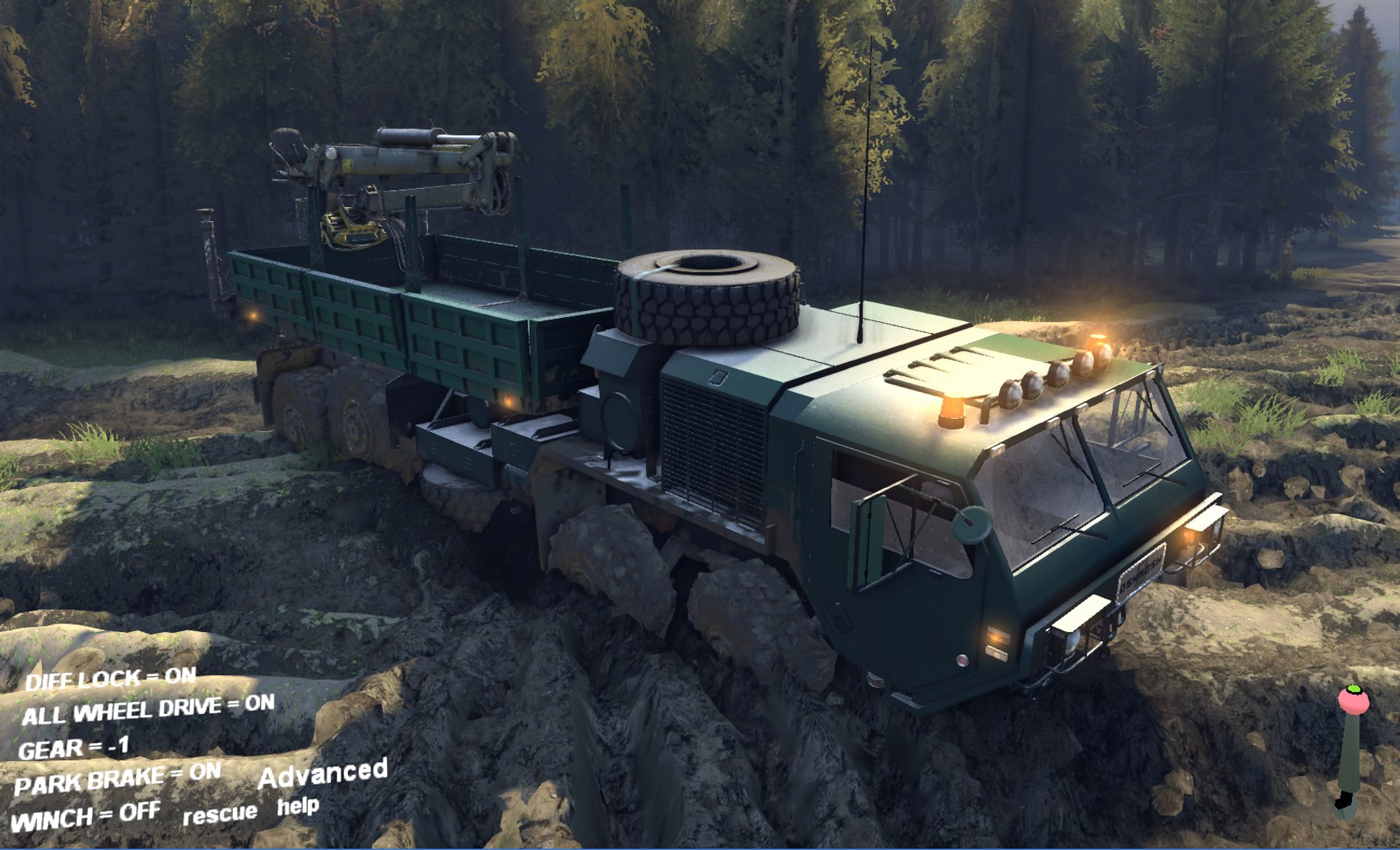 3d Hemtt A4 M985 Cargo Truck