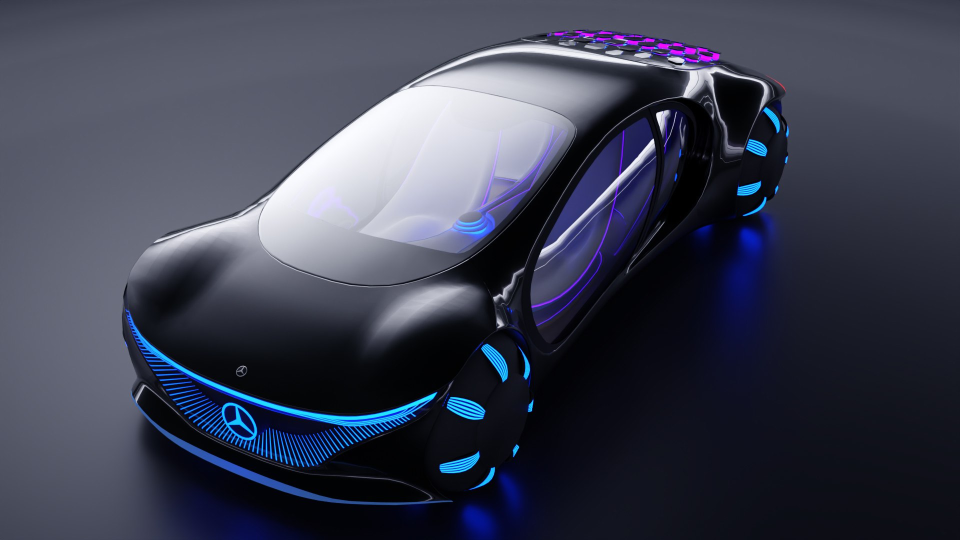 3D Model Mercedes Vision Avtr - TurboSquid 2068588
