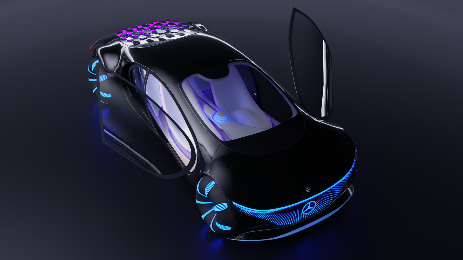 3D Model Mercedes Vision Avtr - TurboSquid 2068588