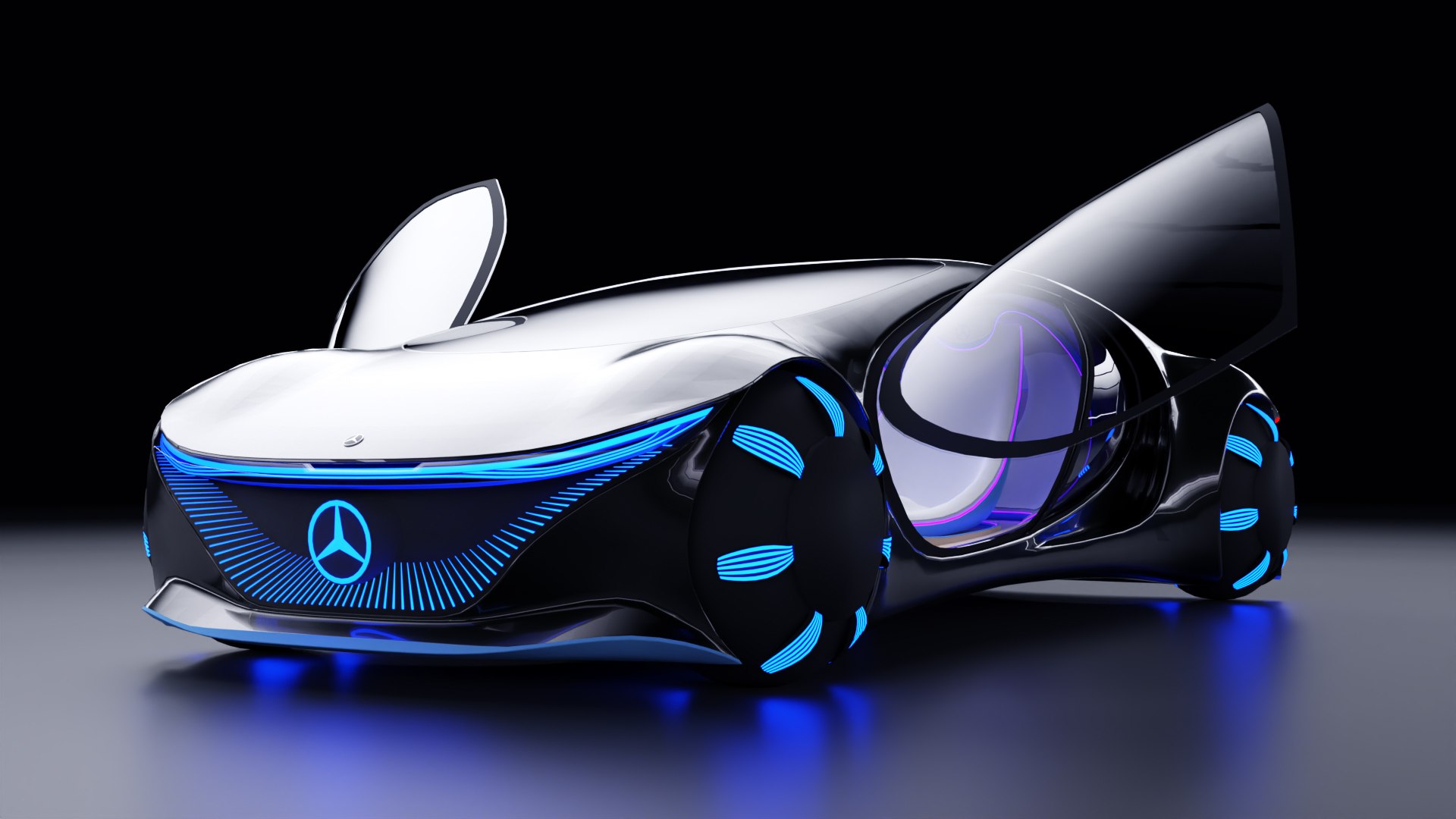 3D Model Mercedes Vision Avtr - TurboSquid 2068588