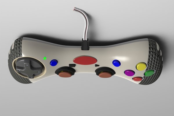 Rigged Video Game Controller 3D Models for Download | TurboSquid