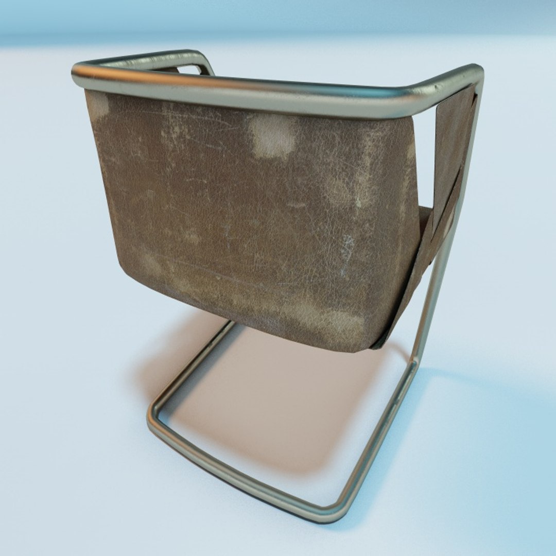 3d Model Henge Strip Chair